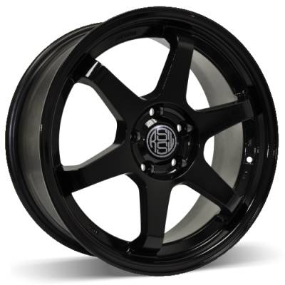 Macpek - Macpek's Alloy Wheel Rival 17X7 5-114,3;35/67,1 Gloss Black